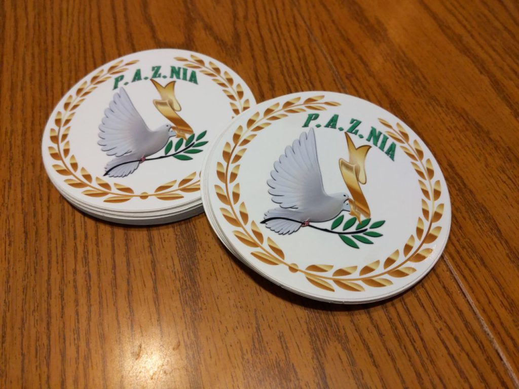 P.A.Z.NIA Seal Sticker – P.A.Z.NIA